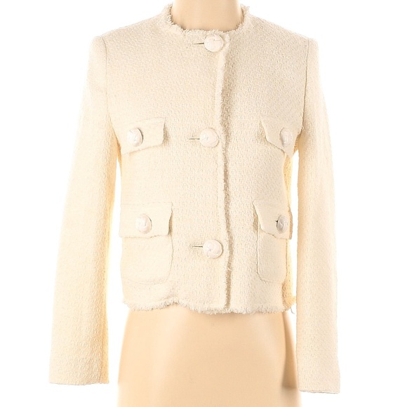 Mango | Jackets & Coats | Mango Pocket Tweed Jacket Wintourlm Womens ...
